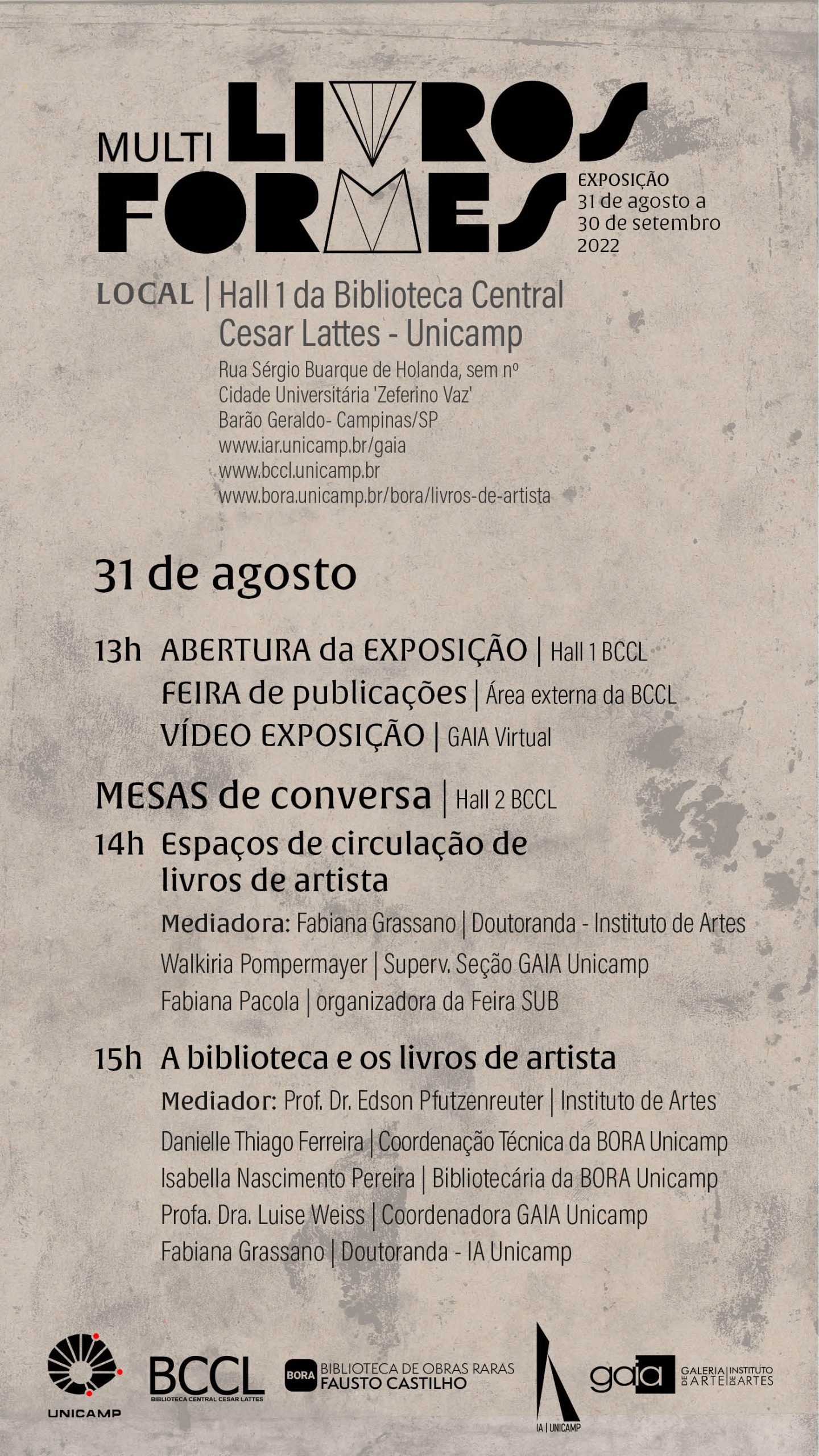 Exposição de livros de artista Exposição de livros de artista